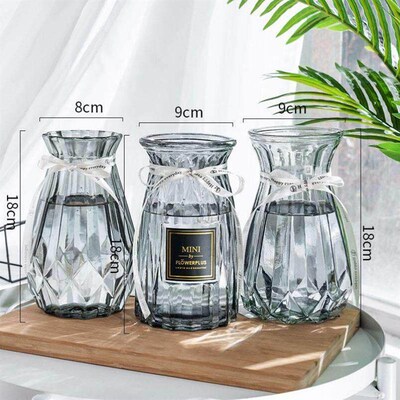 3 Modern Flower Vase Home Flower Arrangement Living Room Ori