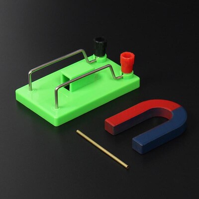Magnetic Field Acting On Current Experimental Apparatus Ampe