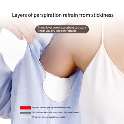 Underarm Sweat Pads Clothing Armpit Anti Perspiration Patch