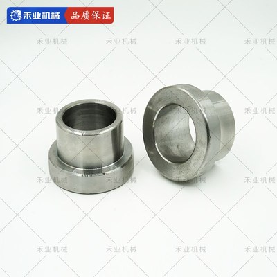 挖掘机破碎锤轴钢炮头单边53 8 75 1适用于微挖配件