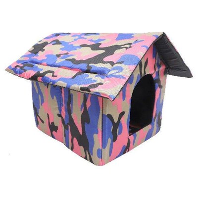 Cat Beds Outdoor Shelter outside House for Winter Washable