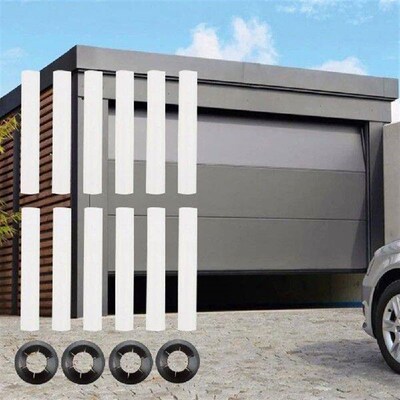 20Pcs Quiet Garage Door Rollers Bearing 80mm Roller Shaft