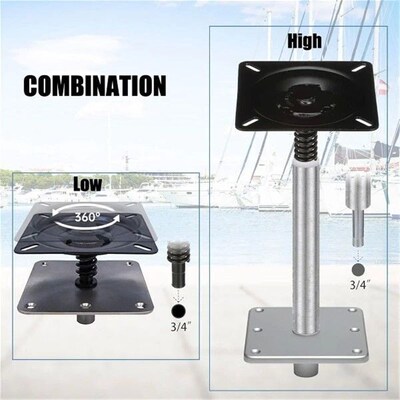 Boat Seat Pedestal Boat Seat Base Seat Mount Plate
