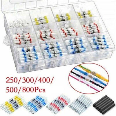 150-800Pcs Heat-shrink Tubing Thermoresistant Tube Heat