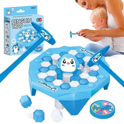 Trend Kids Toys Parent-Child Family Party Save Penguin Ice B
