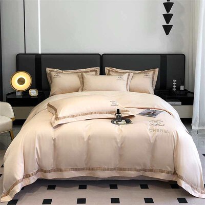 Light Luxury Ebroidery Flower Class A 140 Long-staple Cotton