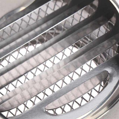70/80/100/120/150mm Wall Air Vent Grille Ducting Ventilation