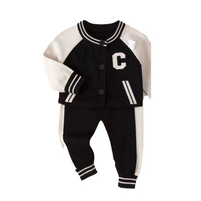 Baby Clothes Set Male And Female Baby Sweater Knitted 0-2 Ye