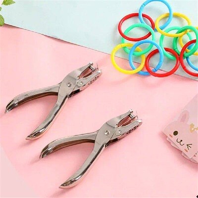 Single Hole Punch 8 Sheet Capacity 6mm Diameter Hole