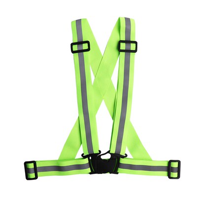 Outdoor Adjustable Safety Vests Night Walking Highlight Refl
