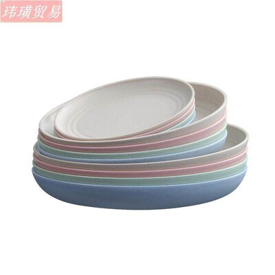 Plates, dishes, tableware, round bowls, small plastic plates