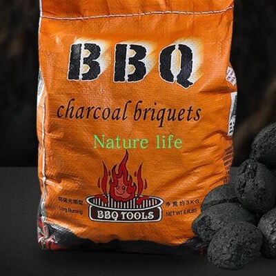 5kg Barbecue Charcoal Briquettes Sack  BBQ Coal Briquette