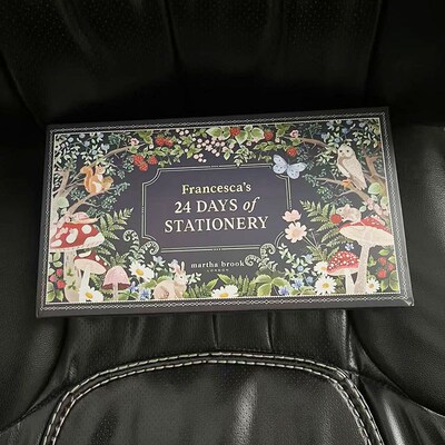 跨境Stationery Advent Calendar 文具圣诞降临24天文具盲盒