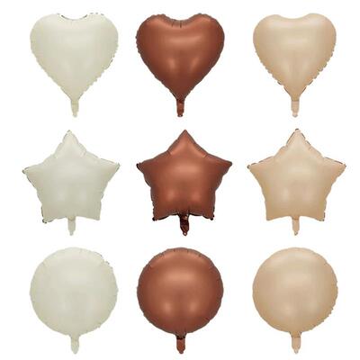 18/40Inch Cream Big Number Balloon Love Foil Helium Balloons