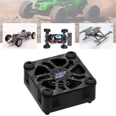 30mm RC Cooling Fan with Carbon Fiber Cover Brushed Motor