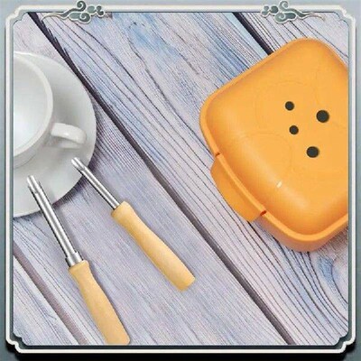 Durable Cup Lid Hole Puncher For Straws, Plastic Lids,