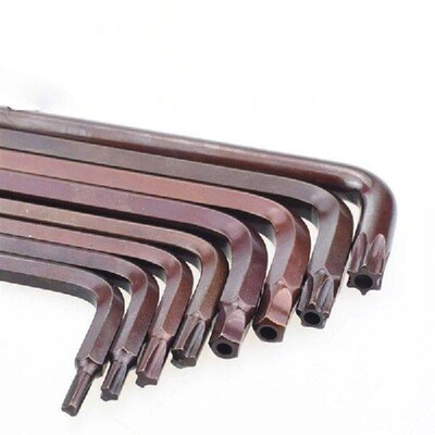 10pcs/lot L Type Wrench Share Bicycle Screwdriver Drill Bit