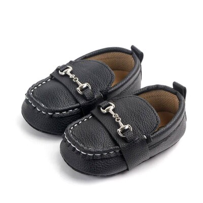 Newborn Baby Prewalker Girls Boys Casual Shoes Leather Non-S