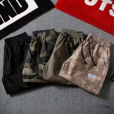 Summer orts Mens Multi-Pocket Workwear Pants teny Bran Ins