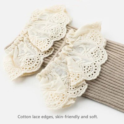 Baby Girls Knee High Socks Baby Infants Kids Toddlers Socks