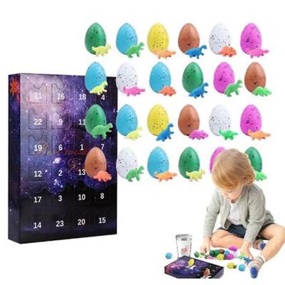 Advent Calendar 2024 Dinosaur Eggs 24 Days Christmas Countdo