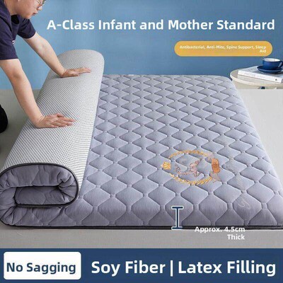 6-10cm soft bed mattress folding mattress topper pad床垫