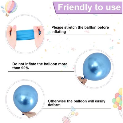 30pcs Frozen Princess Balloon set, Purple blue Snow latex ba