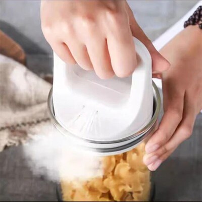 Coffee Beans Vacuum Sealed Tanks Kitchen Food Storage Clear