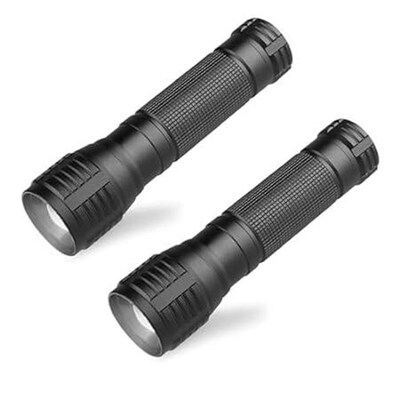 XYSRZ Tactical LED Flashlight Zoomable Flash Light 3 Mode