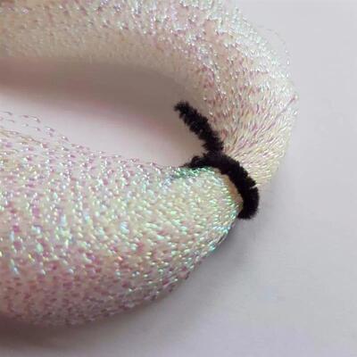 100Pcs Twisted Holographic Tinsel Fly Tying Crystal Flash Ma