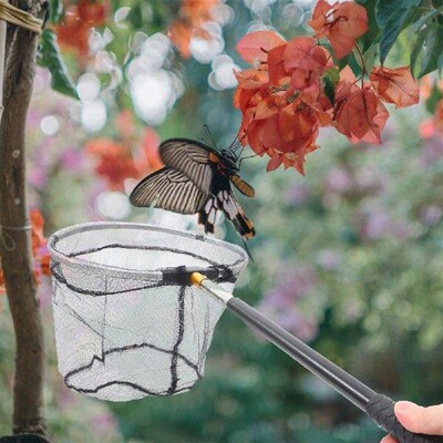 Telescopic Small Fish Retractable Fishing Net Child