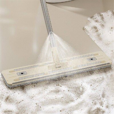 Mop and Bucket Set 360 Degree Flat Squeeze Mop Narrow Wet &
