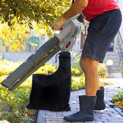Leaf Blower Vacuum Solid Zippered Bag Waterproof Leaf Dust