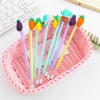 Creative Stationery Cactus Potted Student Veggie Carrot Neut