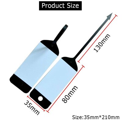 500pcs Car Key Paper Hang Tags Blank Waterproof Writable Lab