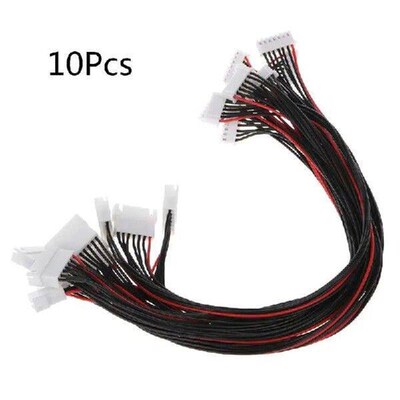 10 Pc JST-XH Plug 6S Lipo Wire Extension 30cm For RC Car