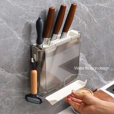 New Knife Holder Wall Mounted  Knife Holder Kitchen Accessor