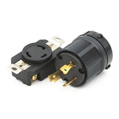 3Wire Replacement Plug NEMA L6-30P Connector CULus