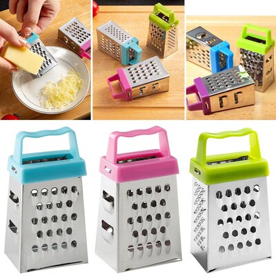 Mini Cheese Grater Non-slip Handle Garlic Crusher Peelers Mu