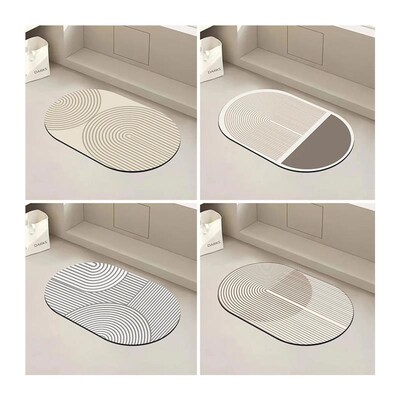 Super Absorbent Kitchen Floor Mat Long Diatomite Kitchen Rug