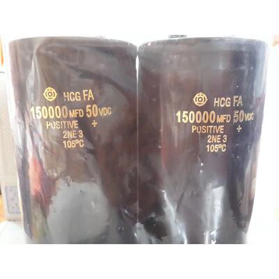 50V100000UF 150000UF 代替35V 优质螺丝脚电解电容 体积：75*145