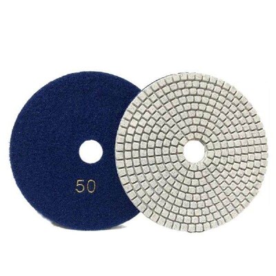 5 Inch 125mm Dry/Wet Diamond Polishing Pads Abrasive Tools