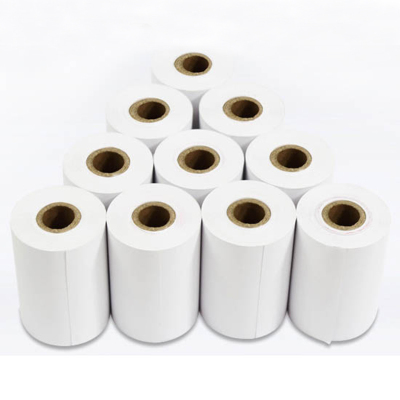 普通收银纸57x针式小票打印纸非热敏58mm胶地磅记录纸