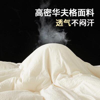 华格纤人维被夫春秋被芯季被被子冬被四棉被褥单双学66668888生宿