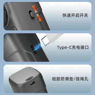 Powerful Handheld Small Fan With 199 Gears Infinitely Variab