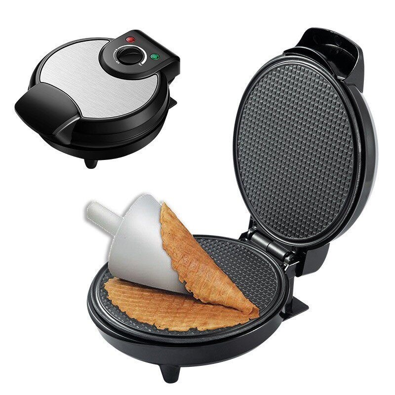 Biscuit Waffle Cone Maker 薄饼蛋卷电饼档冰淇淋皮子蛋筒松饼机
