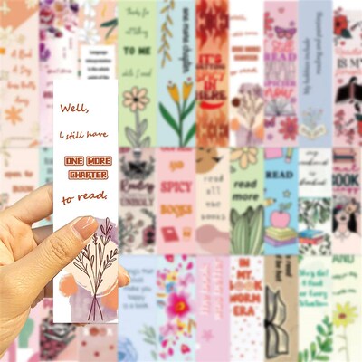 PCS Reading Bookmarks Simple Literary Pages Book Annotated