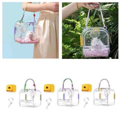 Portable Pet Outgoing Cage Breathable Detachable Small