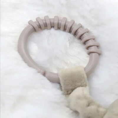 Infant Toddler Rattles Toys for Baby Stroller Crib Soft Bear