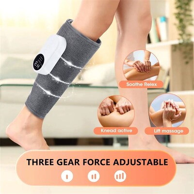 Smart Heating Leg Massage Machine Air Compression USB Rechar